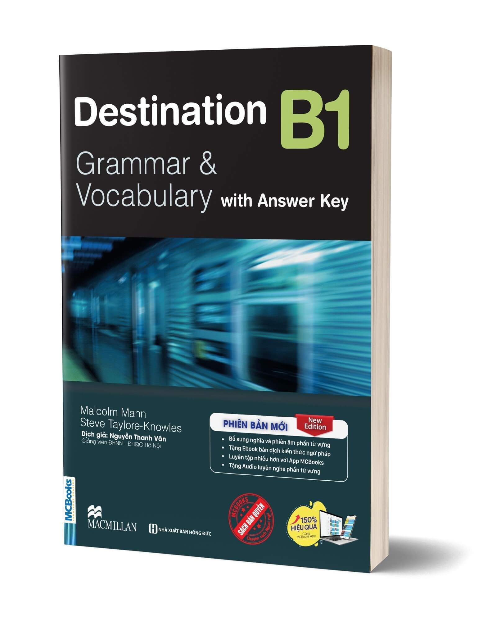 [Review] Tổng quát sách Destination B1 chi tiết từ A - Z