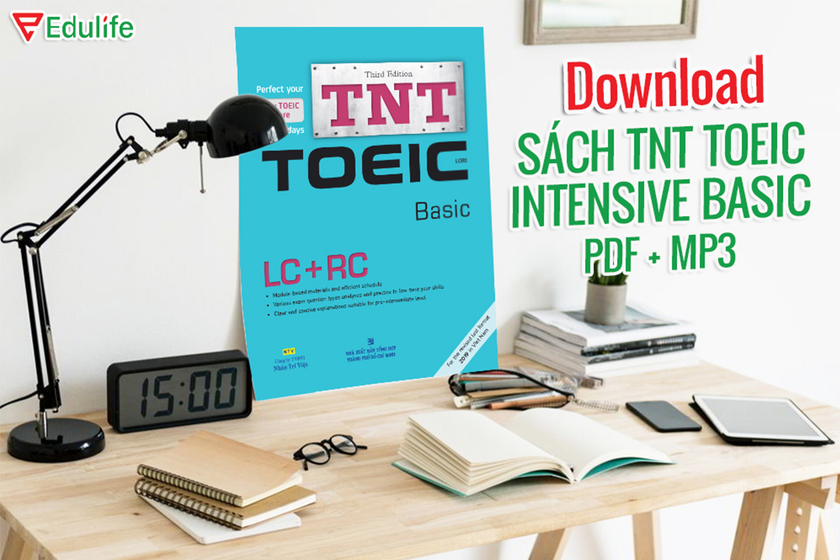 Sách TNT Toeic Intensive Basic PDF + MP3 miễn phí