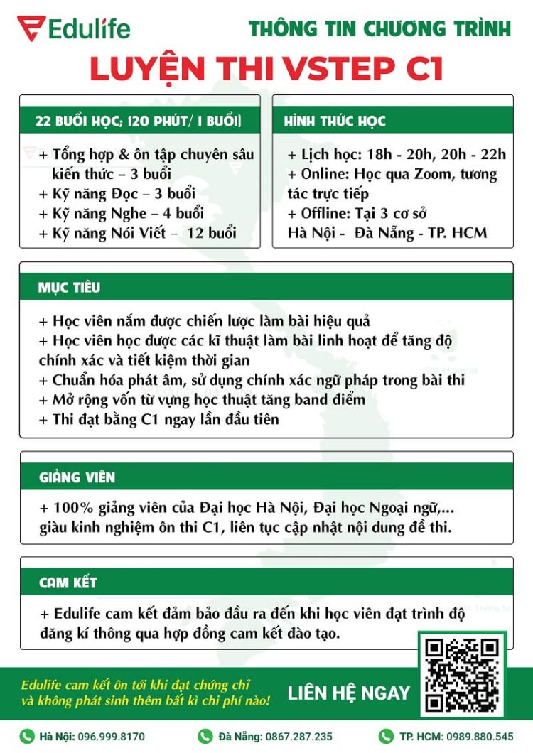 Bằng C1 tiếng anh là gì? Hướng dẫn ôn thi đạt trình độ C1