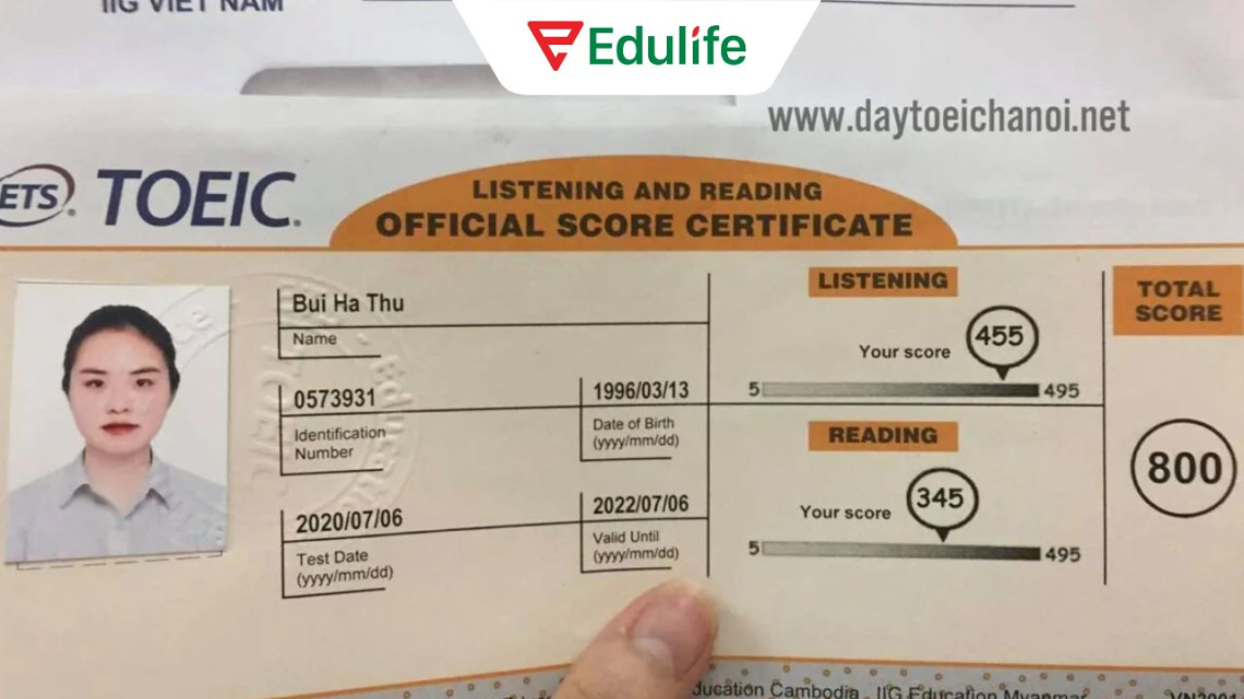 5 điều cần biết về số hiệu chứng chỉ TOEIC