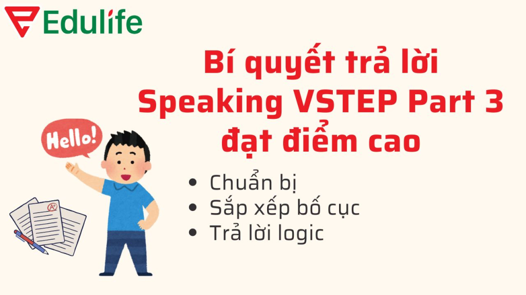 VSTEP Speaking Part 3: cấu trúc và 10+ chủ đề hay thi