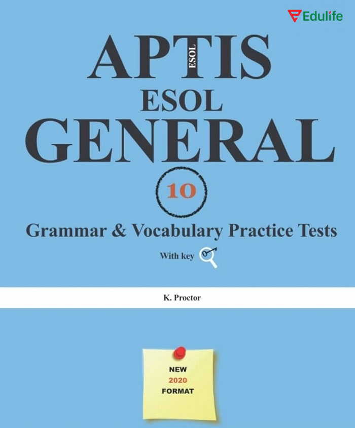 Aptis ESOL General 10 Practice Tests: (Grammar & Vocabulary)